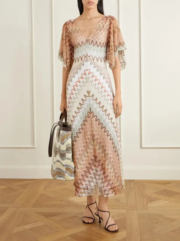 Missoni Striped Tote Bag - Yellow