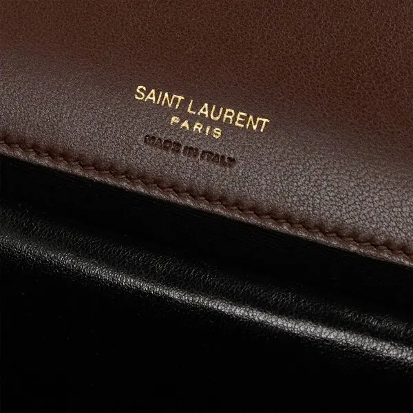 Saint Laurent V-quilted Leather Handbag