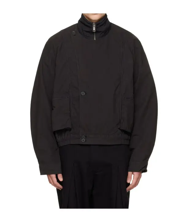 ENTIRE STUDIOS Cairn Zip-front Long-sleeve Casual Jacket