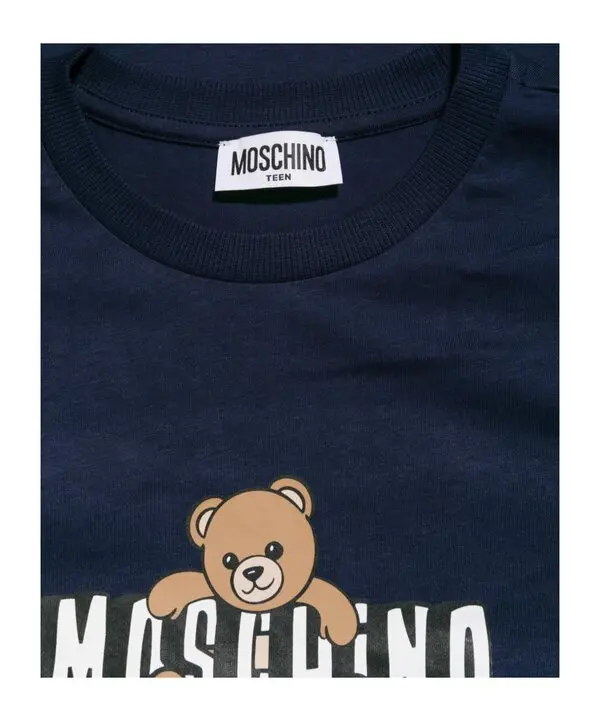 Moschino Long-sleeved T-shirt - Navy Blue