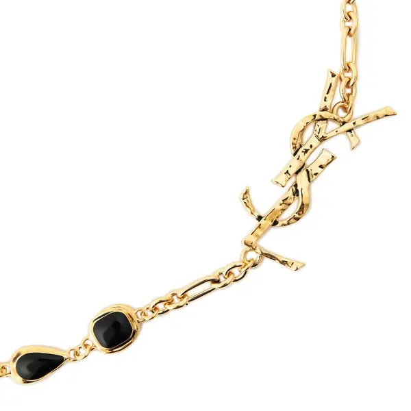 Saint Laurent Paperclip Chain Necklace