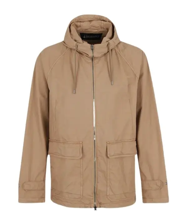 Herno Drawstring Hooded Jacket - Neutral