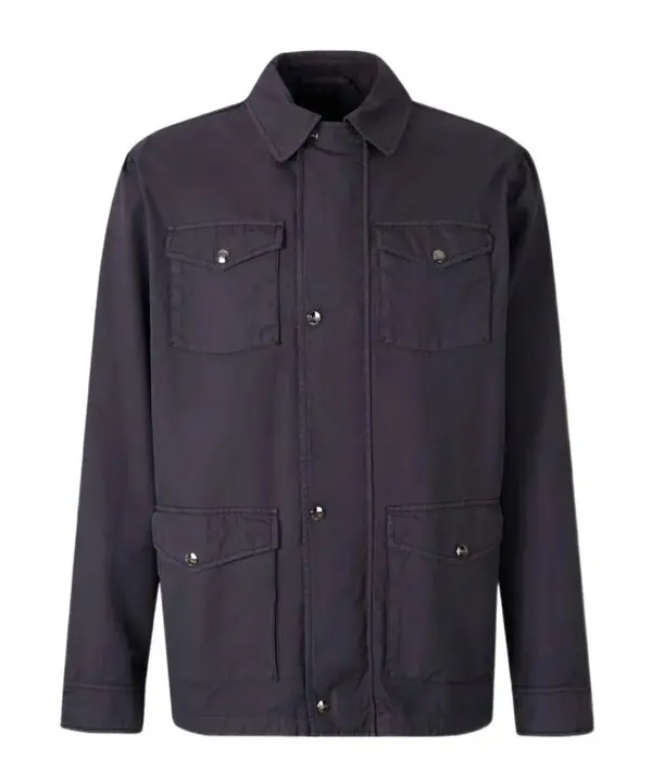 Herno Long-sleeve Jacket With Pocket Details