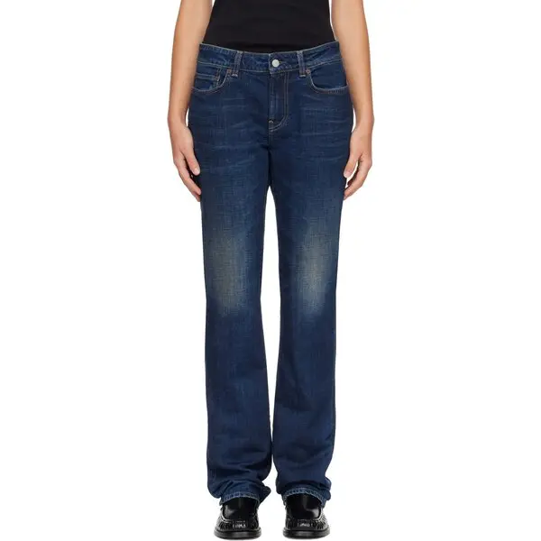Acne Studios Belt Loop Jeans - Dark Denim