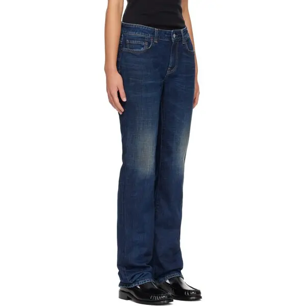 Acne Studios Belt Loop Jeans - Dark Denim