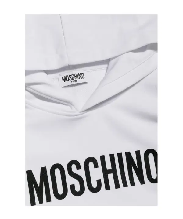 Moschino Long-sleeved Hooded Sweatshirt