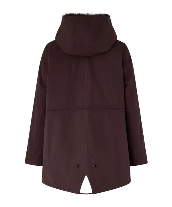 YVES SALOMON Long Parka With Pockets