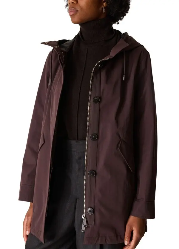 YVES SALOMON Long Parka With Pockets