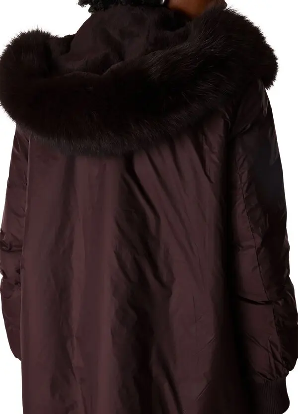 YVES SALOMON Long Parka With Pockets