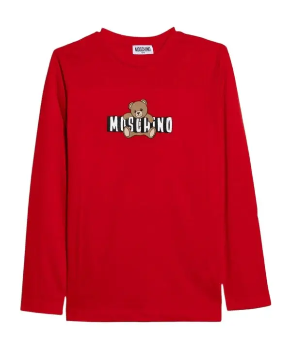 Moschino Long-sleeved T-shirt - Red