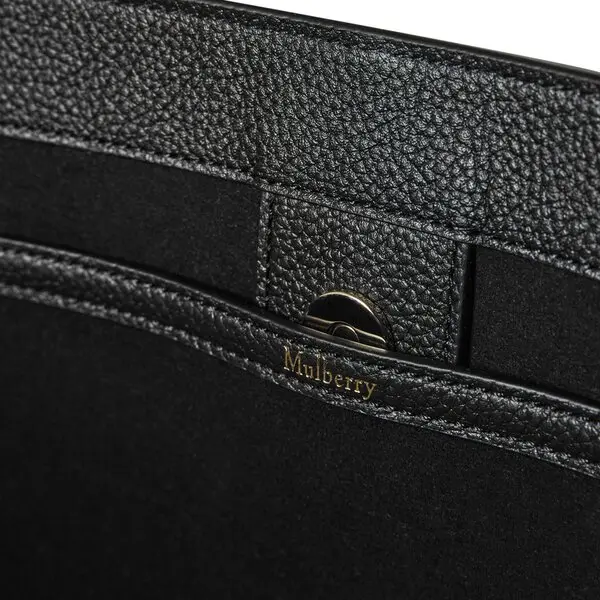 Mulberry Leather Tote Bag