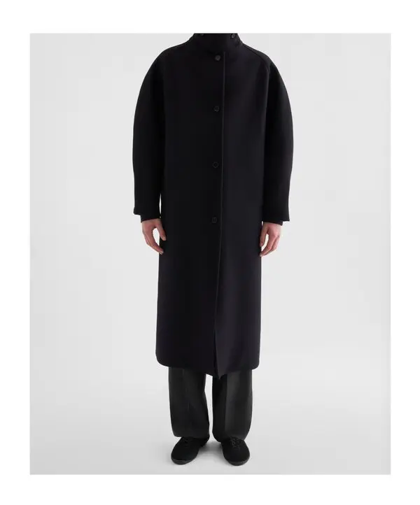 JIL SANDER Felt Wool Coat