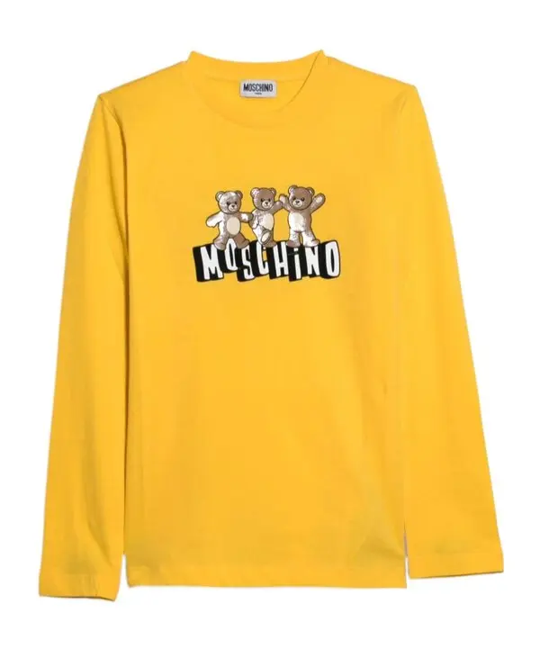 Moschino Long-sleeved T-shirt - Yellow