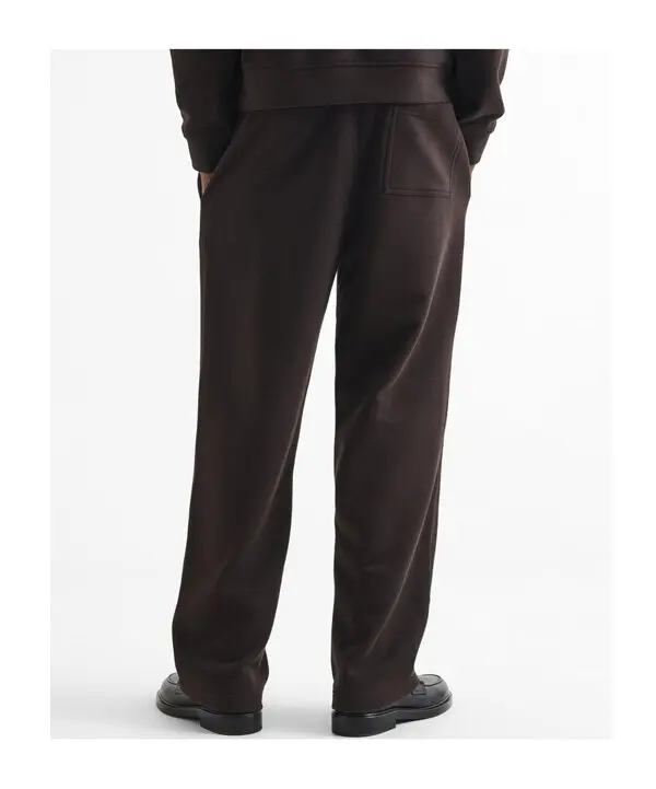 Burberry Embroidered Logo Elastic Waist Flared Sweatpants