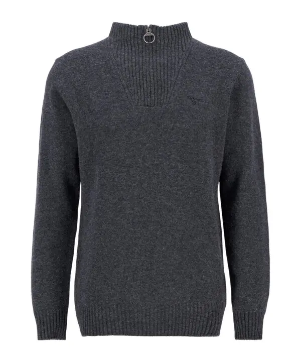 Barbour Half-zip Mock Neck Knit Sweater