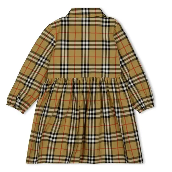 Burberry Long Sleeve Shirt Dress