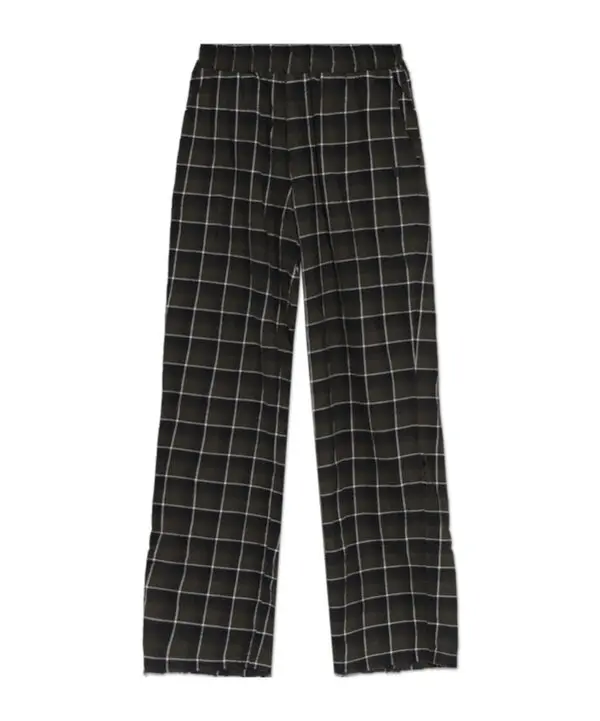 MISBHV Checked Casual Trousers