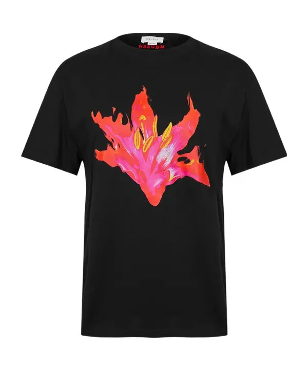 Alexander McQueen Crew Neck Short Sleeve Tee