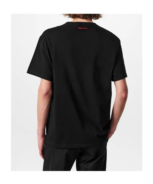 Alexander McQueen Crew Neck Short Sleeve Tee