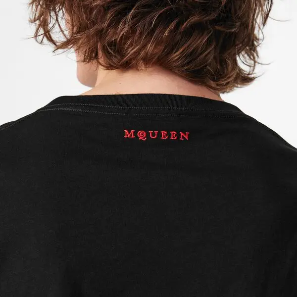 Alexander McQueen Crew Neck Short Sleeve Tee