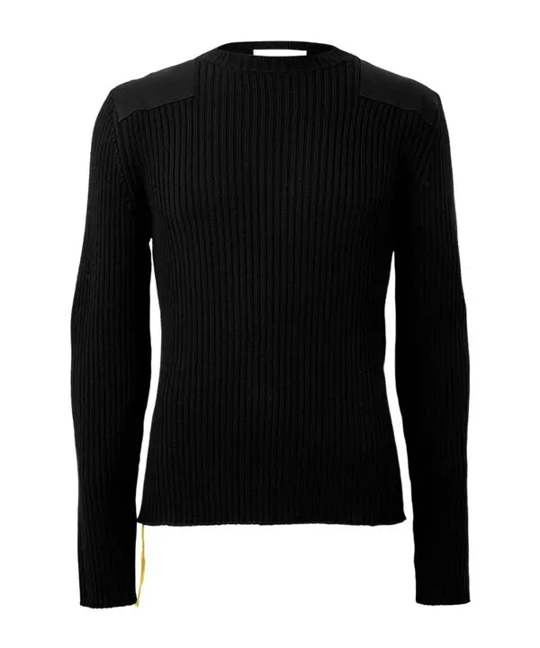 Fendi Ribbed Knit Sweater