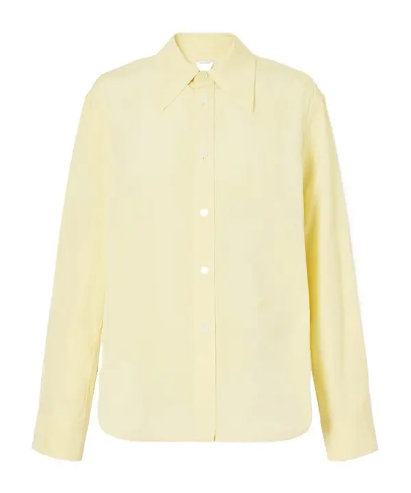 Bottega Veneta Silk And Viscose Toile Shirt - Solstice
