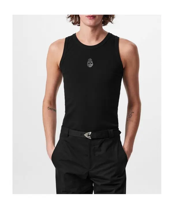 Alexander McQueen Fitted Ribbed Tank Top