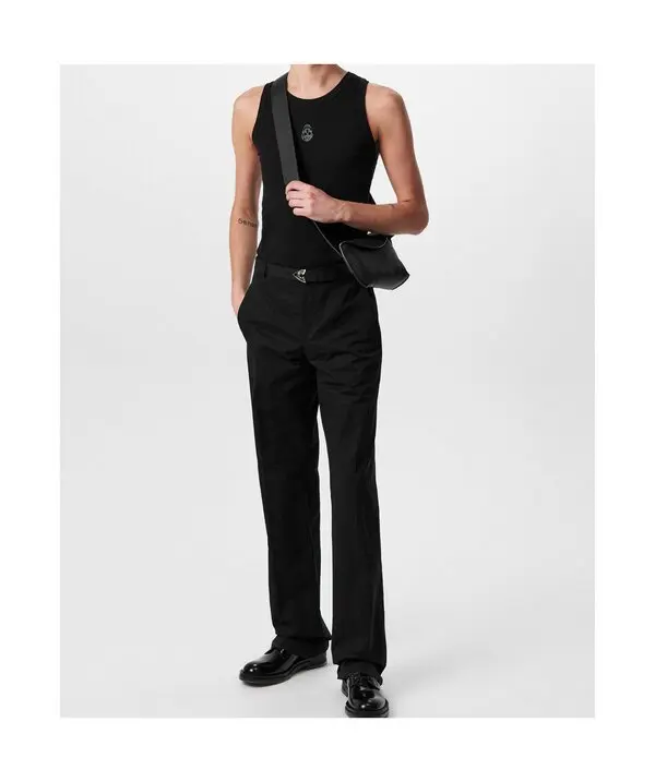 Alexander McQueen Fitted Ribbed Tank Top