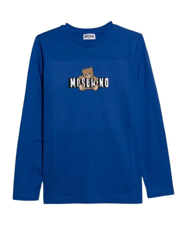 Moschino Long-sleeved T-shirt - Blue