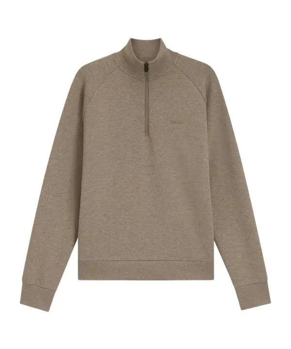 Hugo Boss Half Zip Knit Sweater