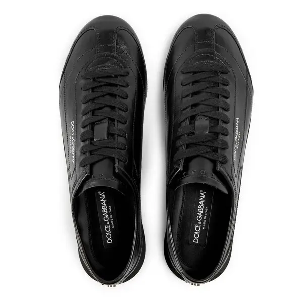 Dolce & Gabbana Leather Low Top Sneakers