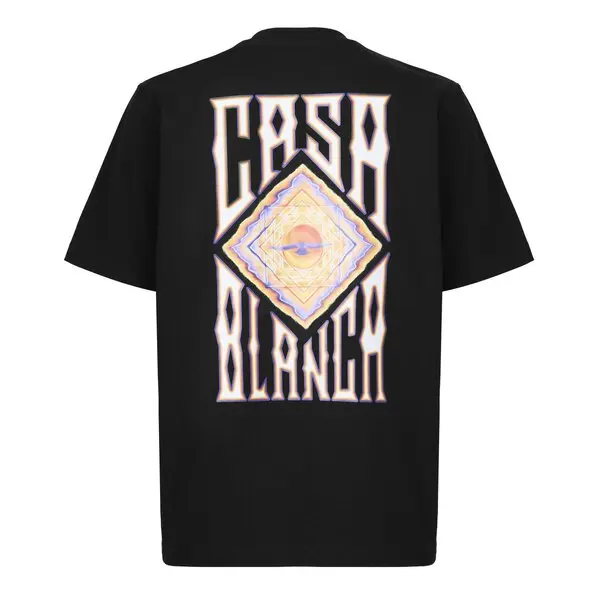 Casablanca Crew Neck Short Sleeve T Shirt