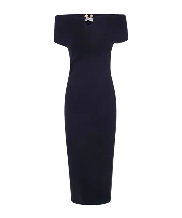 Alberta Ferretti Slit-detail Dress