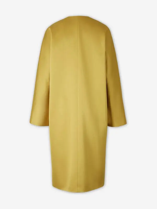 Staud Liz Buttoned Coat - Ginger