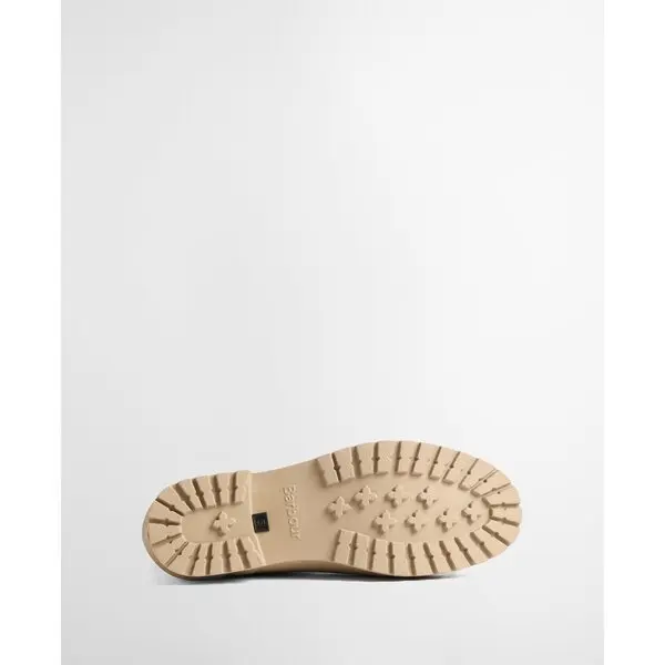 Barbour Plaid Panel Short Rain Boot - Nude