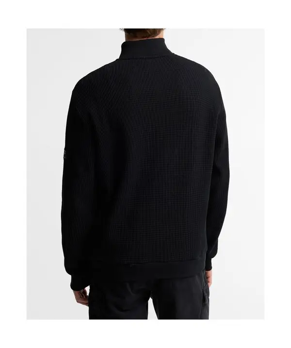 Barbour Quarter-zip Stand Collar Sweatshirt