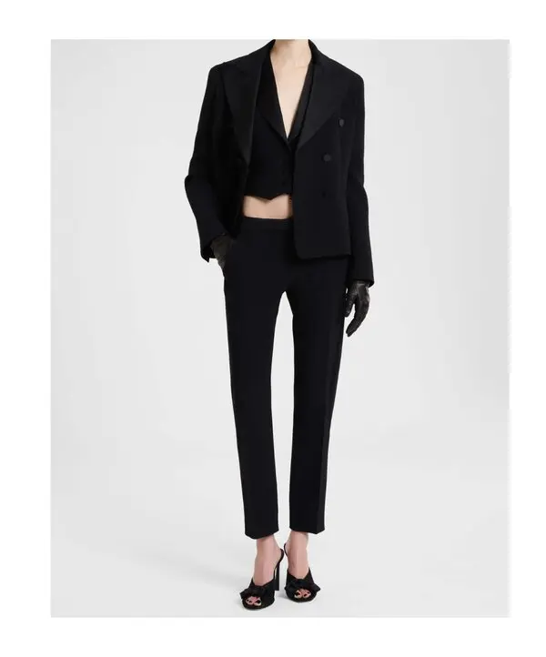 Ermanno Scervino Tailored Cady Waistcoat With Satin Lapels