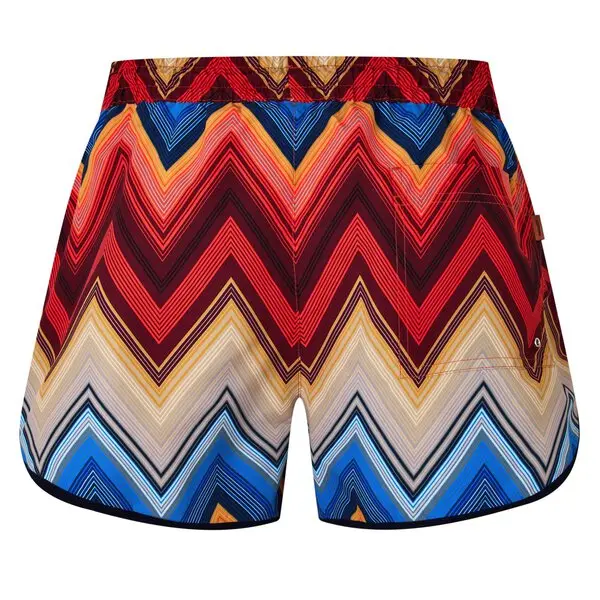Missoni Zigzag Print Beach Swim Shorts