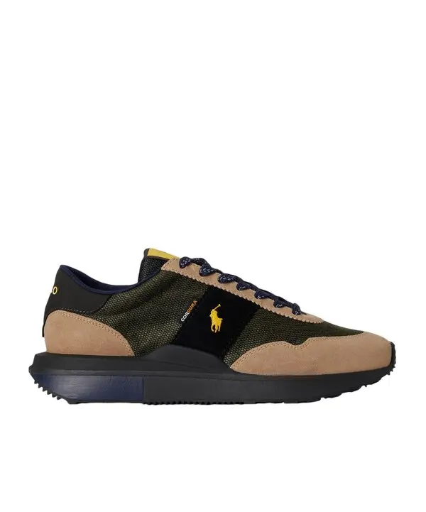 Polo Ralph Lauren Suede And Mesh Sneaker - No