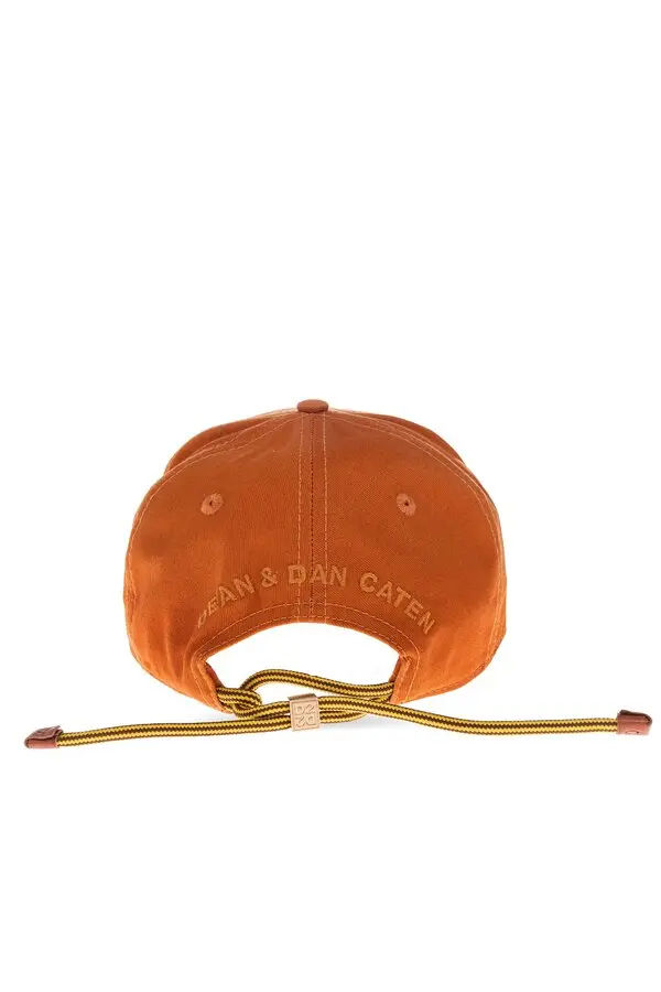 Dsquared2 Logo-patch Distressed Baseball Cap