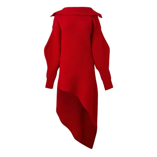 Givenchy Asymmetrical Knit Dress