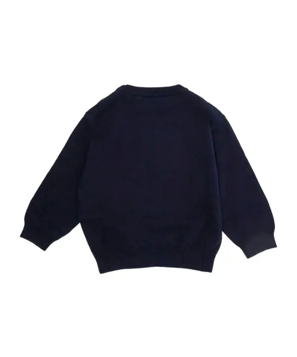 Moschino Crew Neck Long-sleeved Knitwear