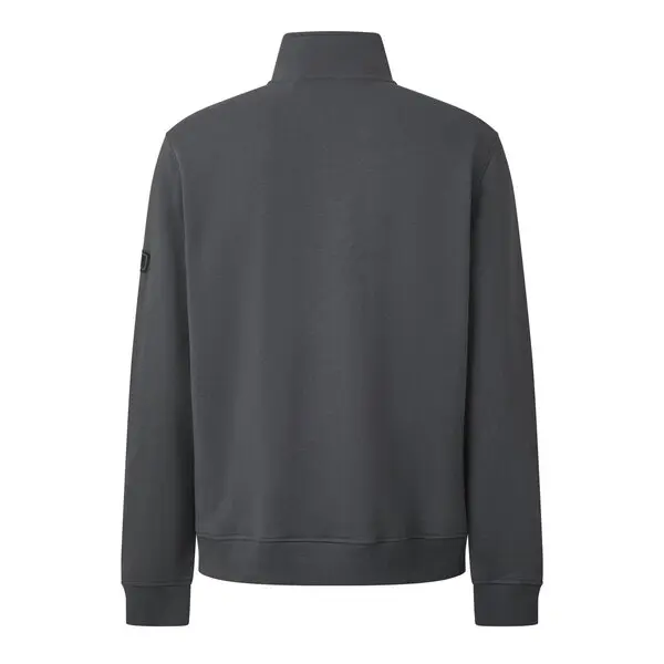Barbour Quarter-zip Stand Collar Sweatshirt