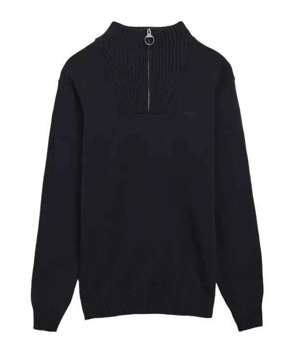 Barbour Half-zip Mock Neck Knit Sweater