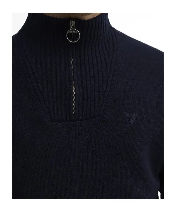 Barbour Half-zip Mock Neck Knit Sweater