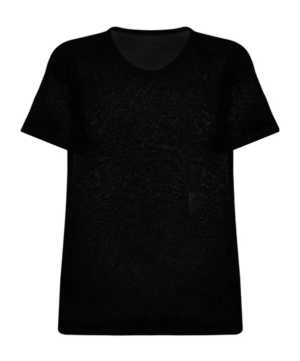 TOM FORD Shimmer Sheer Short Sleeve Tee
