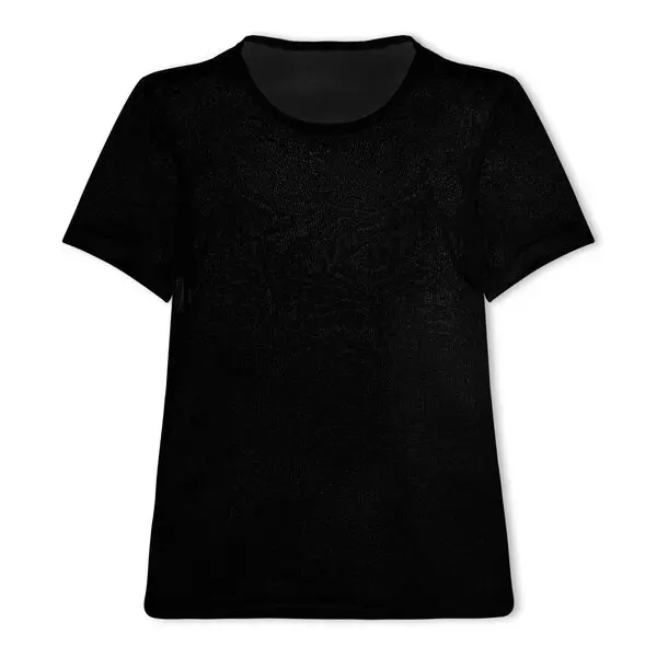 TOM FORD Shimmer Sheer Short Sleeve Tee
