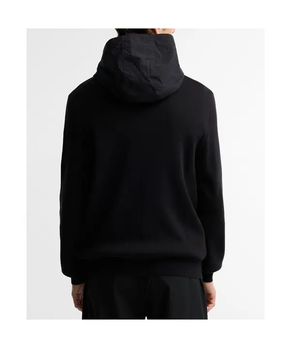 Barbour Long Sleeve Hooded Zip Knit Jacket