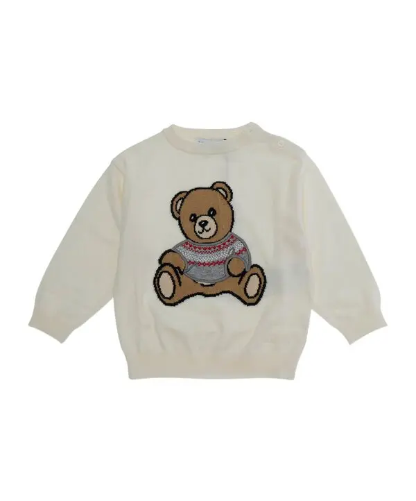 Moschino Crew-neck Sweatshirt - White