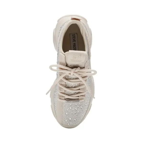 Steve Madden Rhinestone Embellished Chunky Platform Sneakers